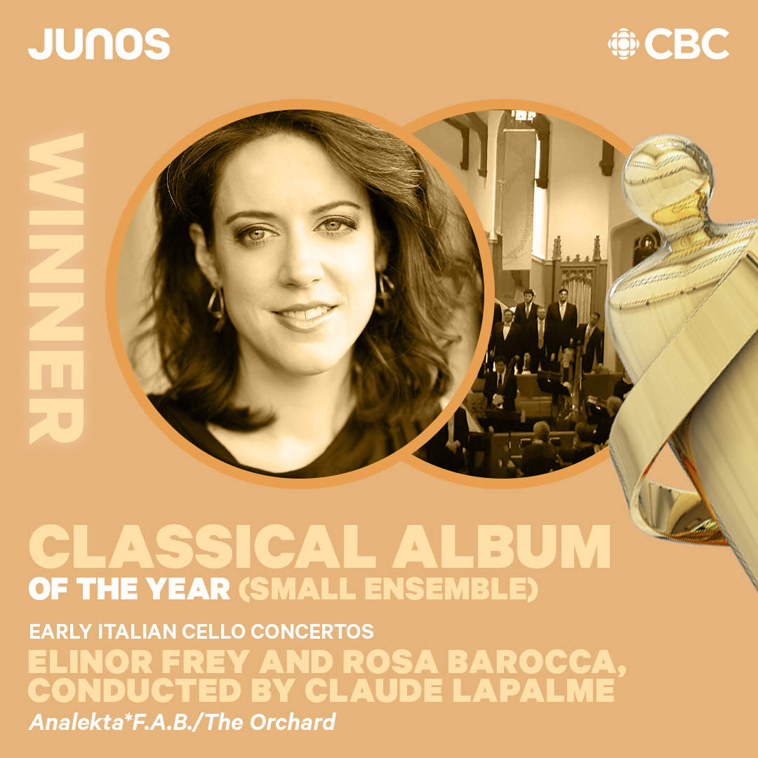 ANALEKTA RECORDING BY ELINOR FREY NAMED WINNER AT THE 2023 JUNO AWARDS | Outhere Music